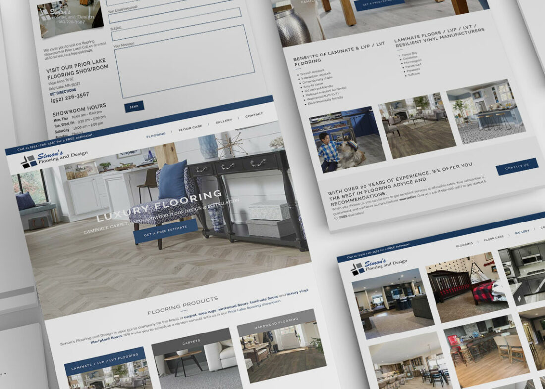 Flooring Website Design